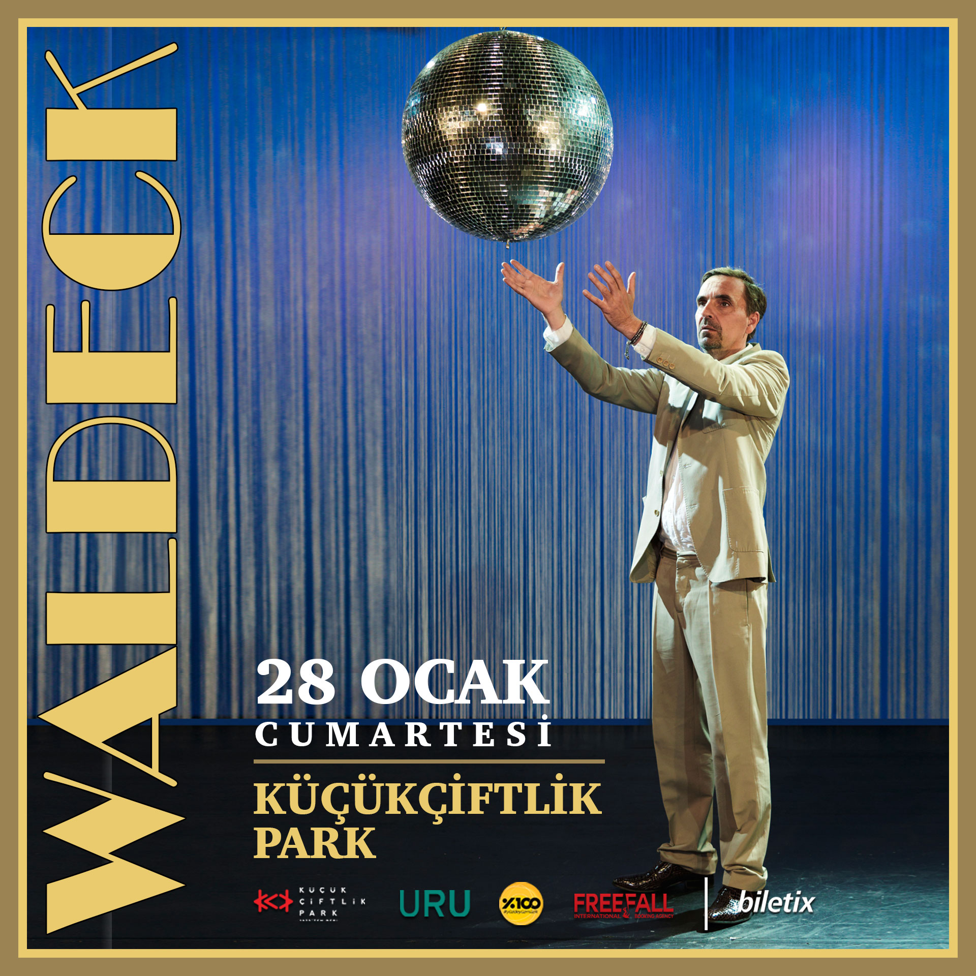 Sıradışı müzisyen Klaus Waldeck , 28 Ocak’ta Küçükçiftlik Parka geliyor ...